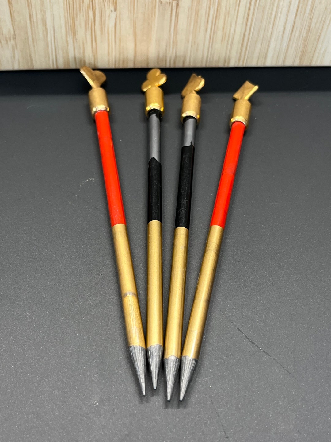 Playing Card Pencils, Gin Rummy, Bridge, Playing Card, Game, Novelty ...