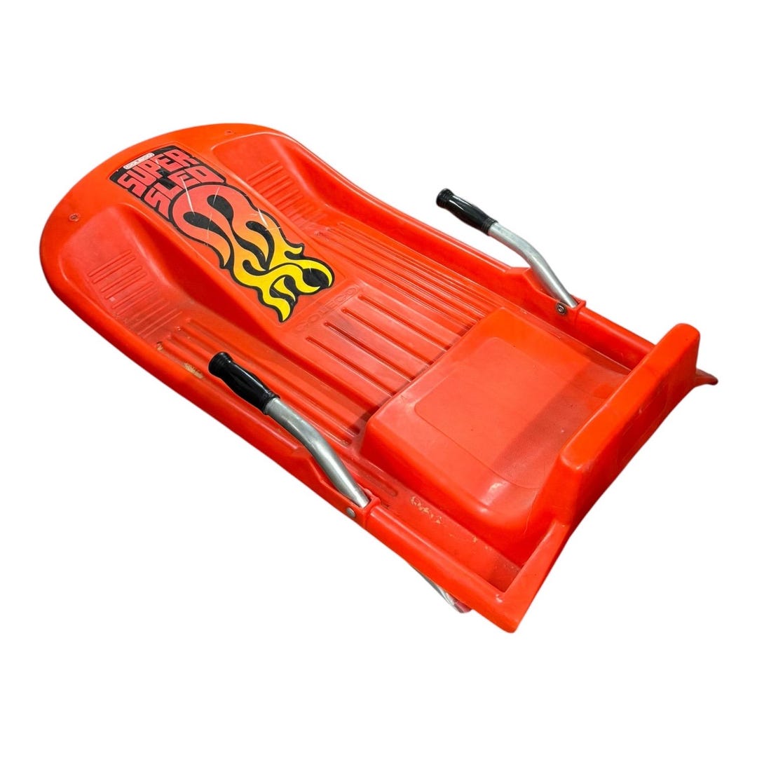 Vintage Coleco Super Sled: 1970s Kids Winter Toy, Hand Brake - Etsy