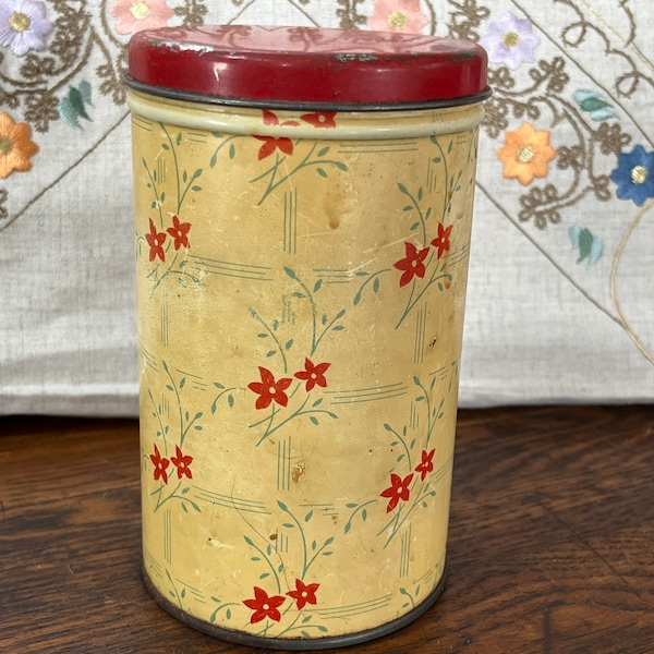 Floral Tin - Etsy