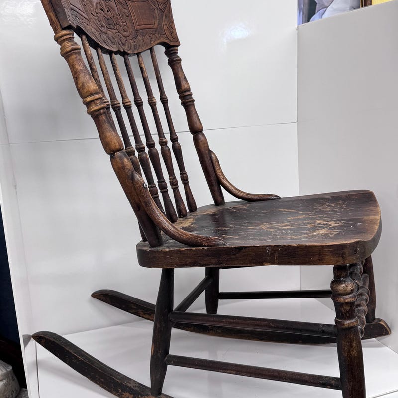 Antique Wood Chairs - Etsy