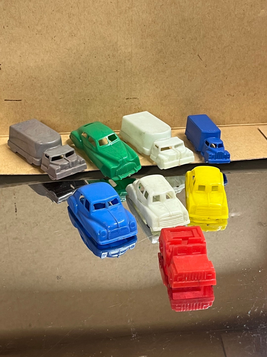 Vintage Carzol Car Toy Set: 1960-70s Molded Plastic Cars - Etsy