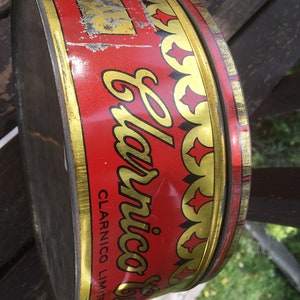 Clarnico, Tin, Confectionery, Vintage Tin, Advertisement, Collectible ...