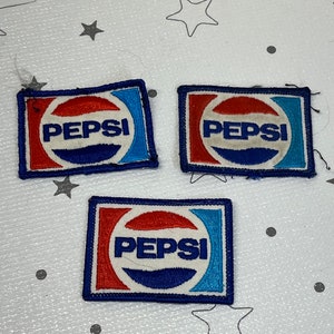 Pepsi Work Shirt Uniform Patch Old Logo Vintage Embroidery ...