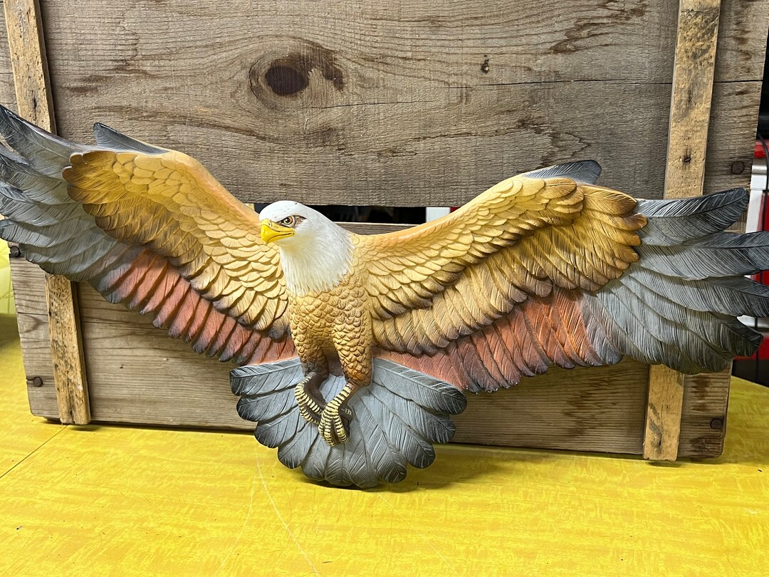 Eagle Hand Painted Model by Bossons Eagle Wall Hanging Made in England ...