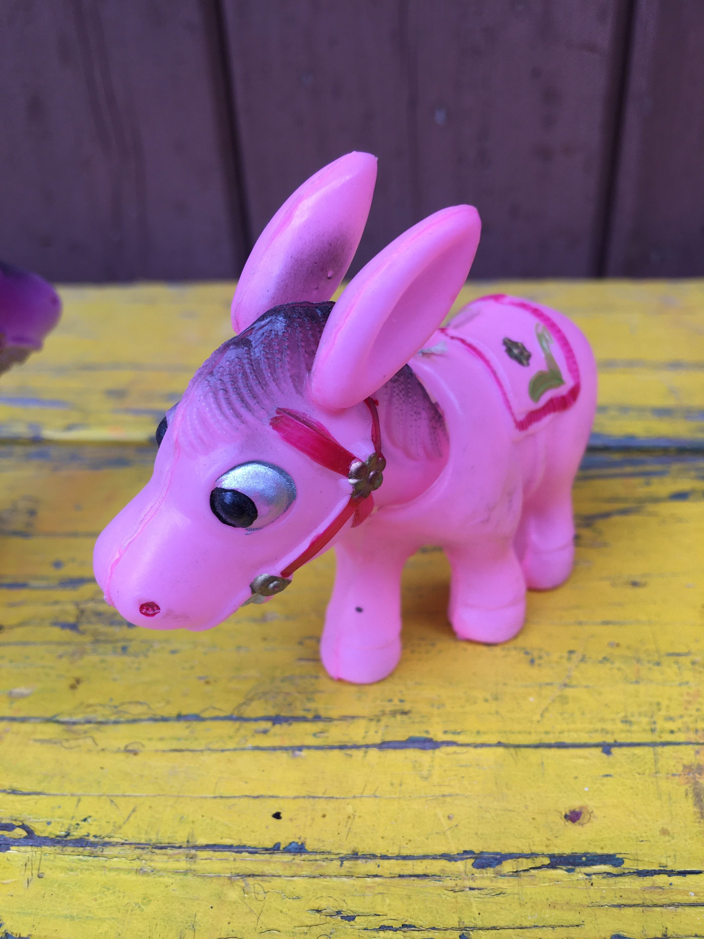 Celluloid Donkey Nodder Bobblehead Head Hanger Made in | Etsy