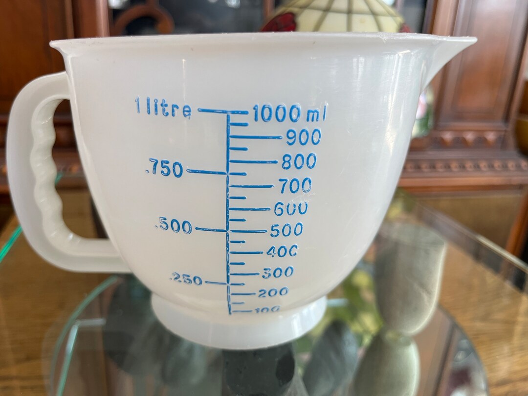 Measuring Pitcher 4 Cups/1 Litre Tupperware Measuring Pitcher/cup in ...