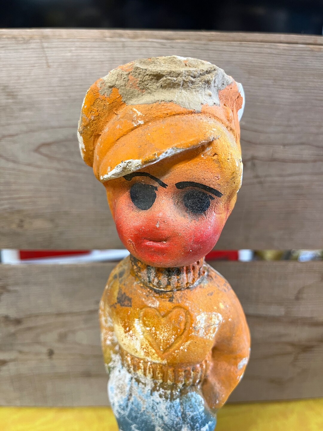 Boy Carnival Circus Prize, Chalk, Collectible, Vintage, Kewpie, Antique ...