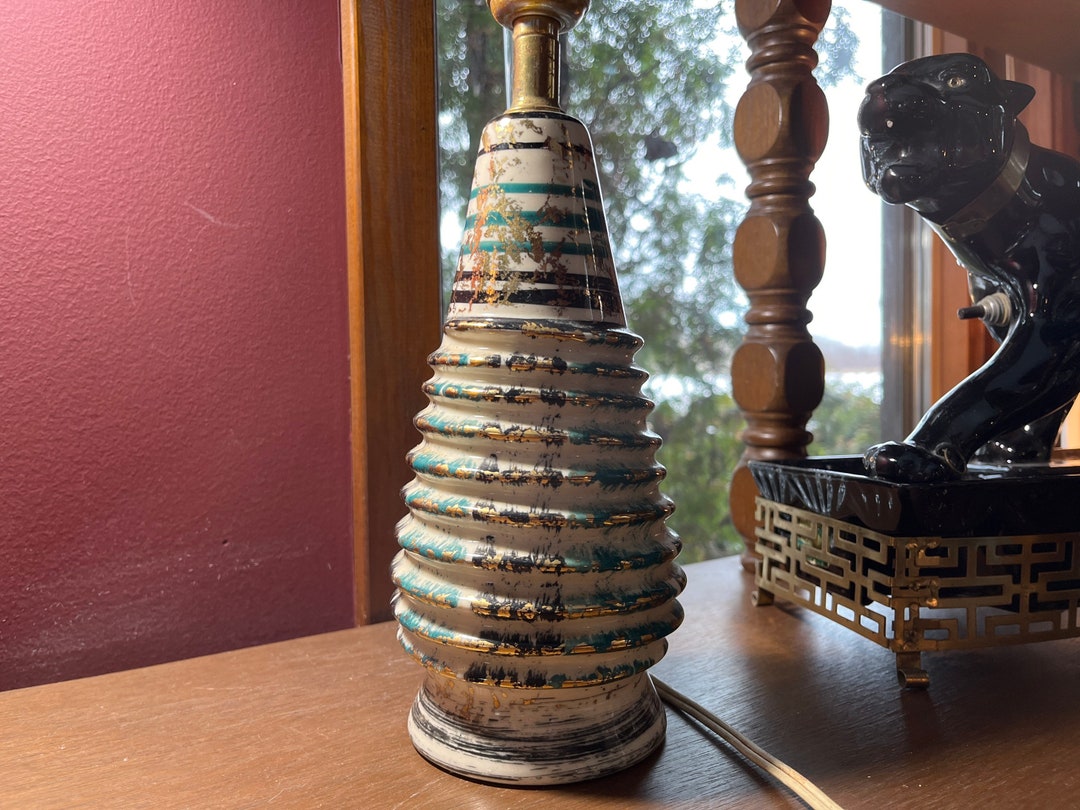 MCM Lamp, MCM Table Lamp, Abstract, Atomic, Mid Century, Vintage, Retro ...