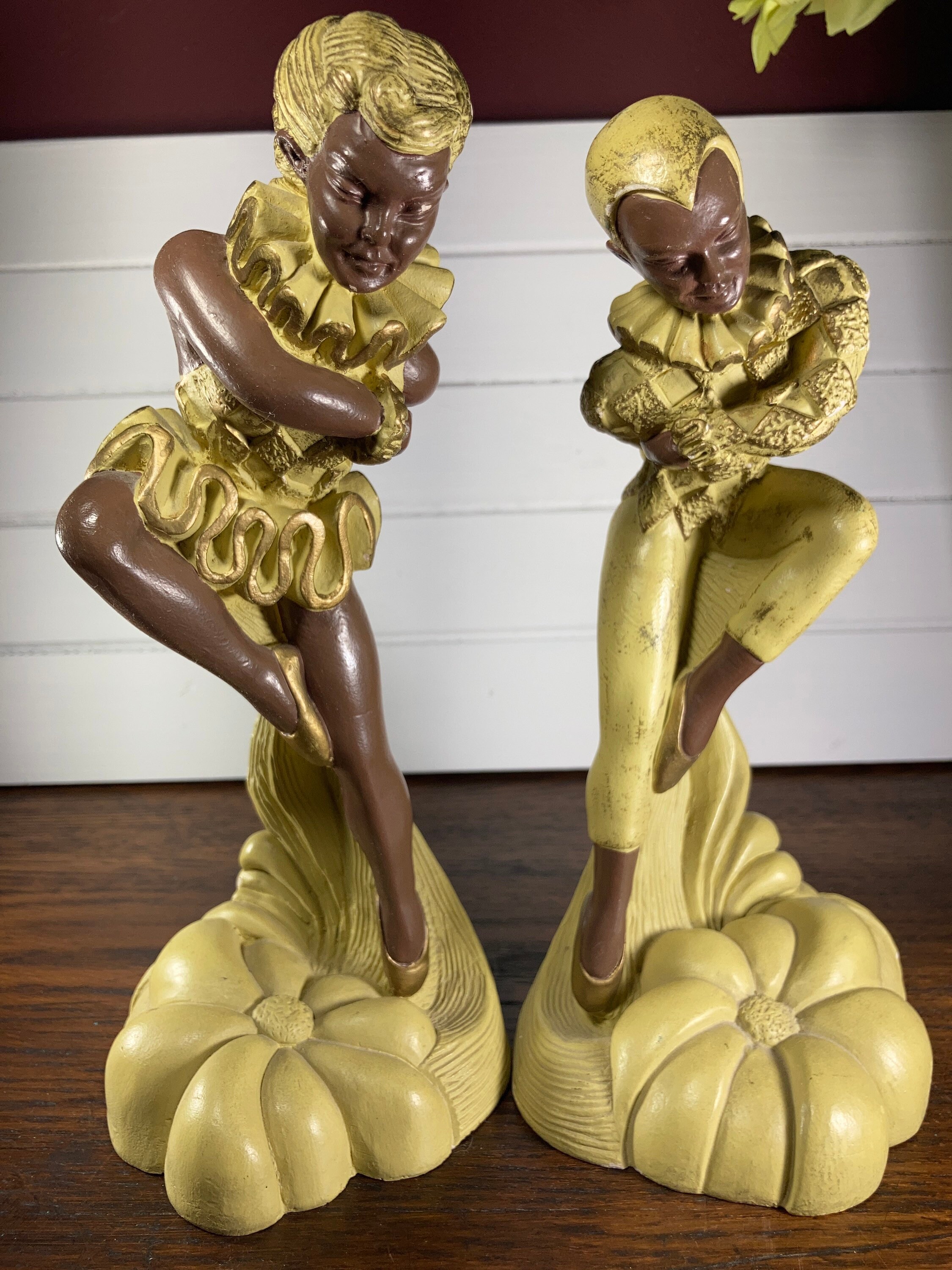 Dancers Devonware Statues Chalkware Statue Dancing Man | Etsy