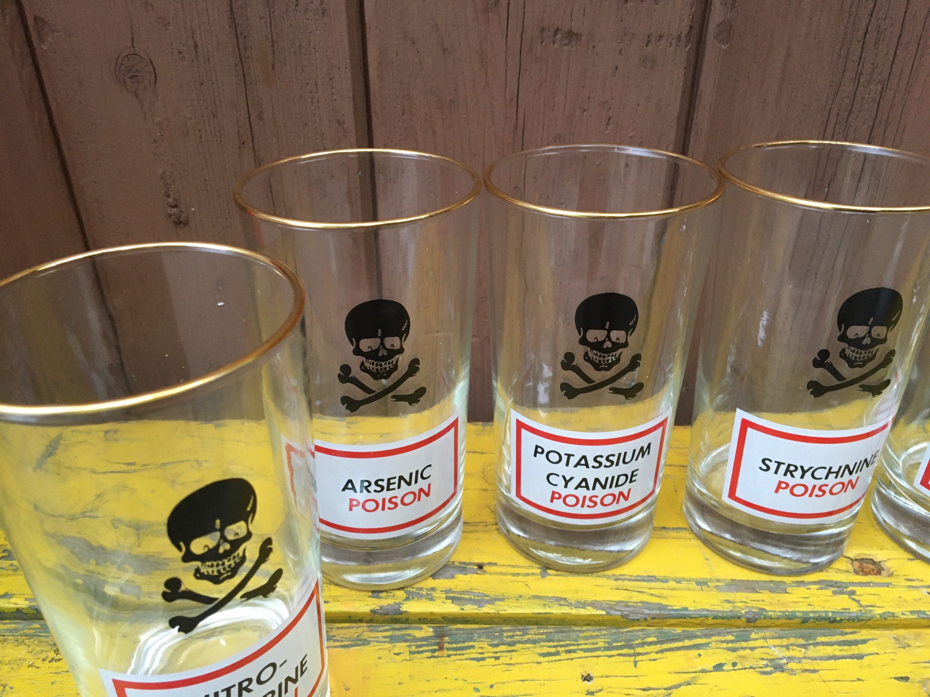 8 Poison Pick Your Poison Cocktail Bar Drinking Highball - Etsy