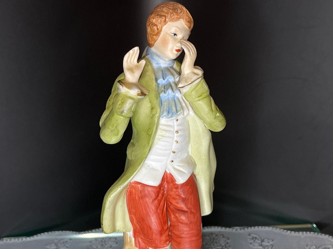 Porcelain Bisque Victorian Figurine Vintage Statue Collectibles Hand ...