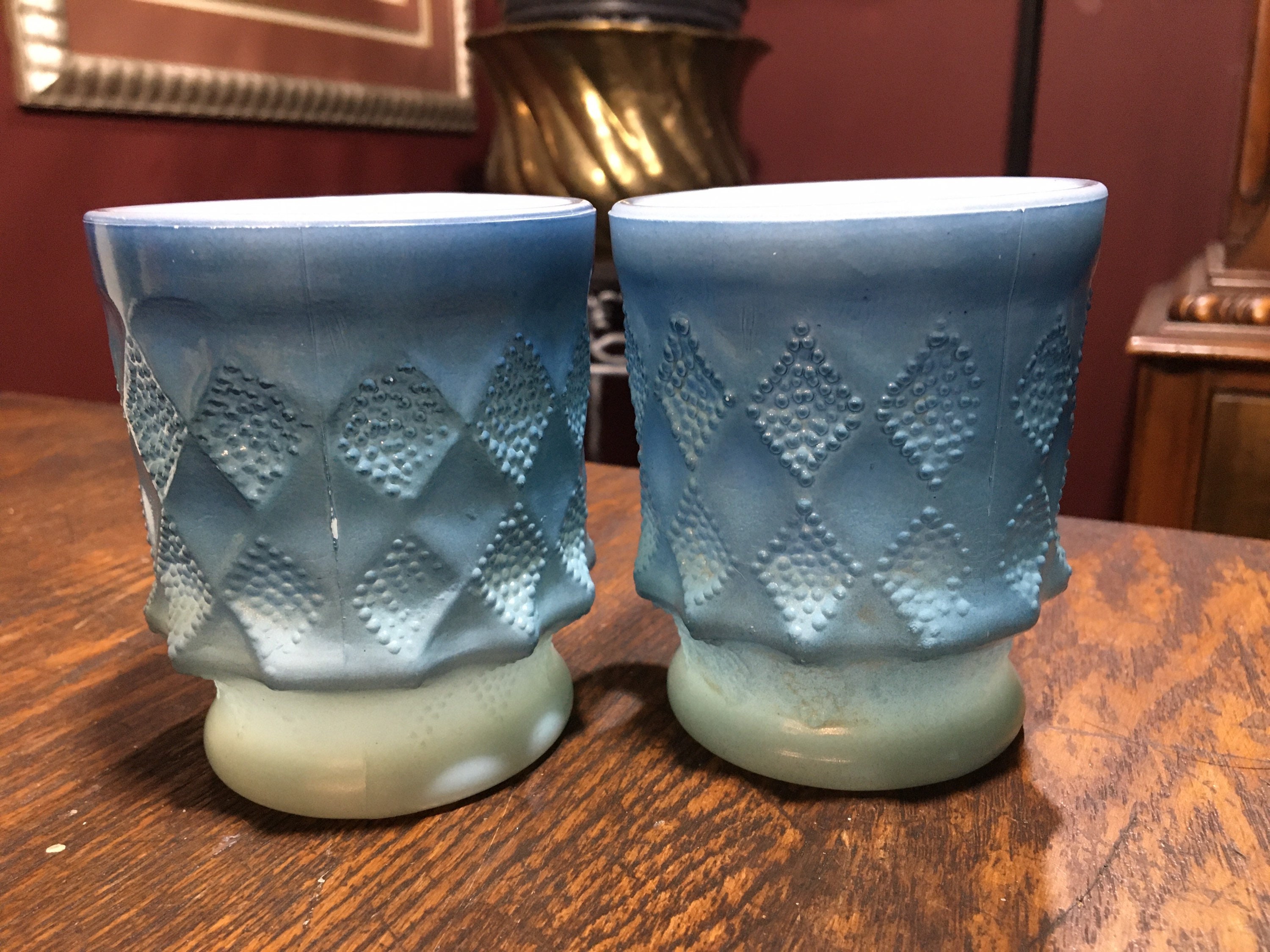 2 Fire King Fireking Anchor Hocking C Handle Kimberly - Etsy Canada