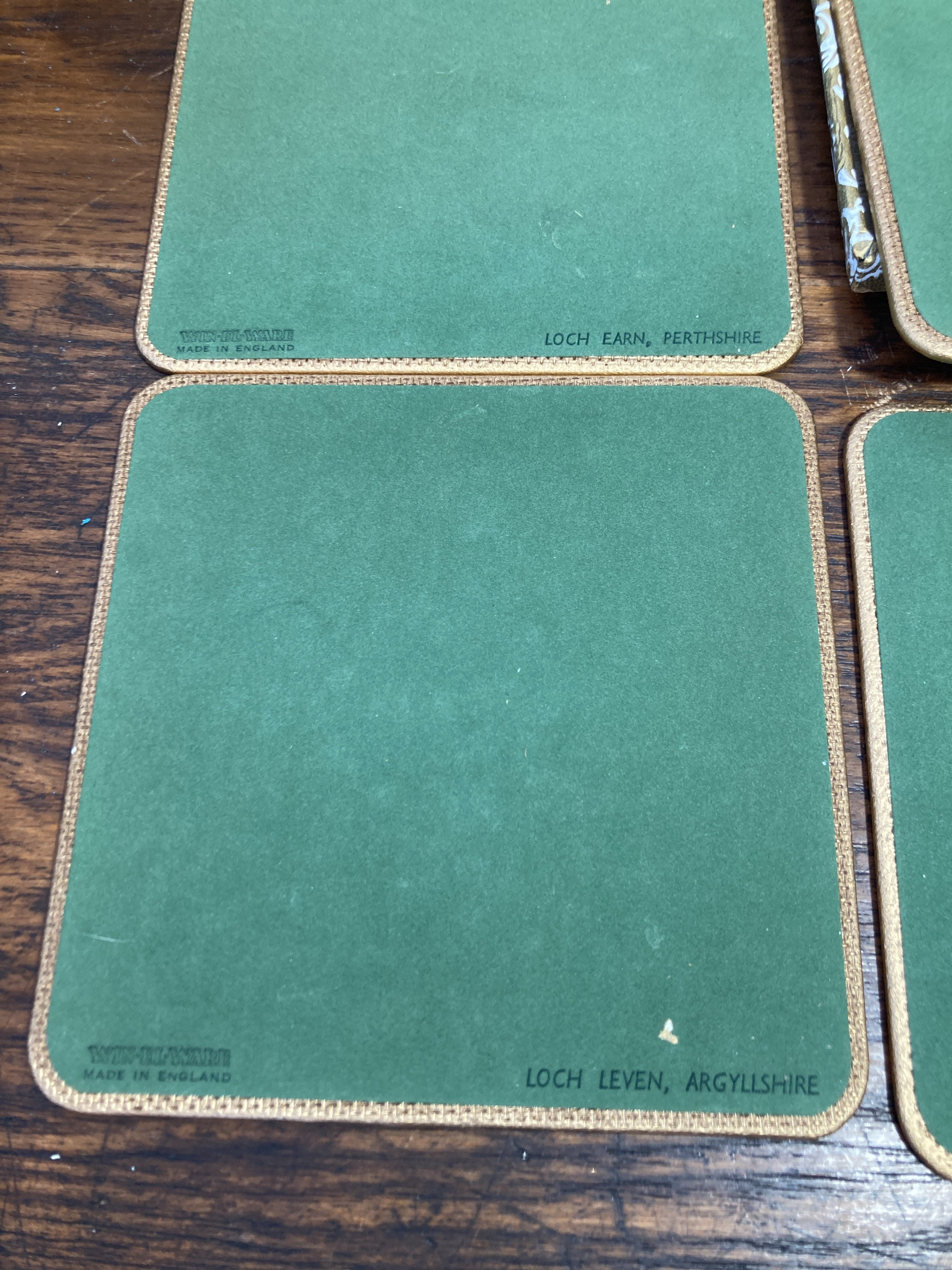 English Coasters Trivets Win-el-ware Placemats Set of 6 Boxed - Etsy UK