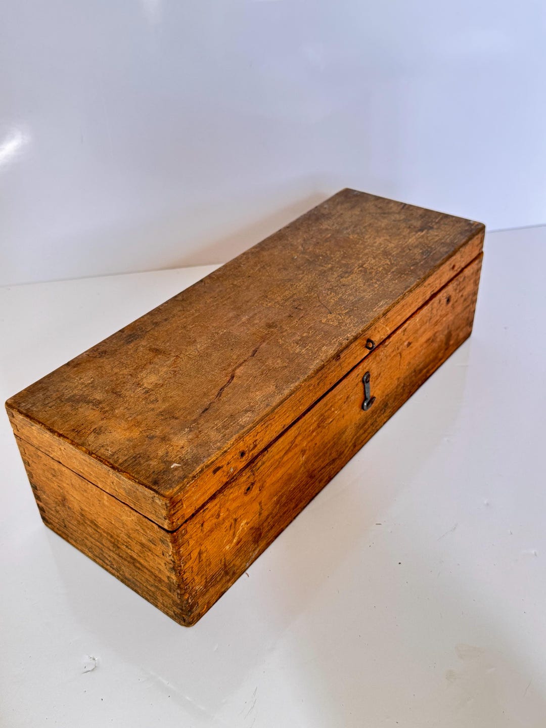 Hand Carved Chest Treasure Box Trinket Keepsake With Lock Vintage Dove ...