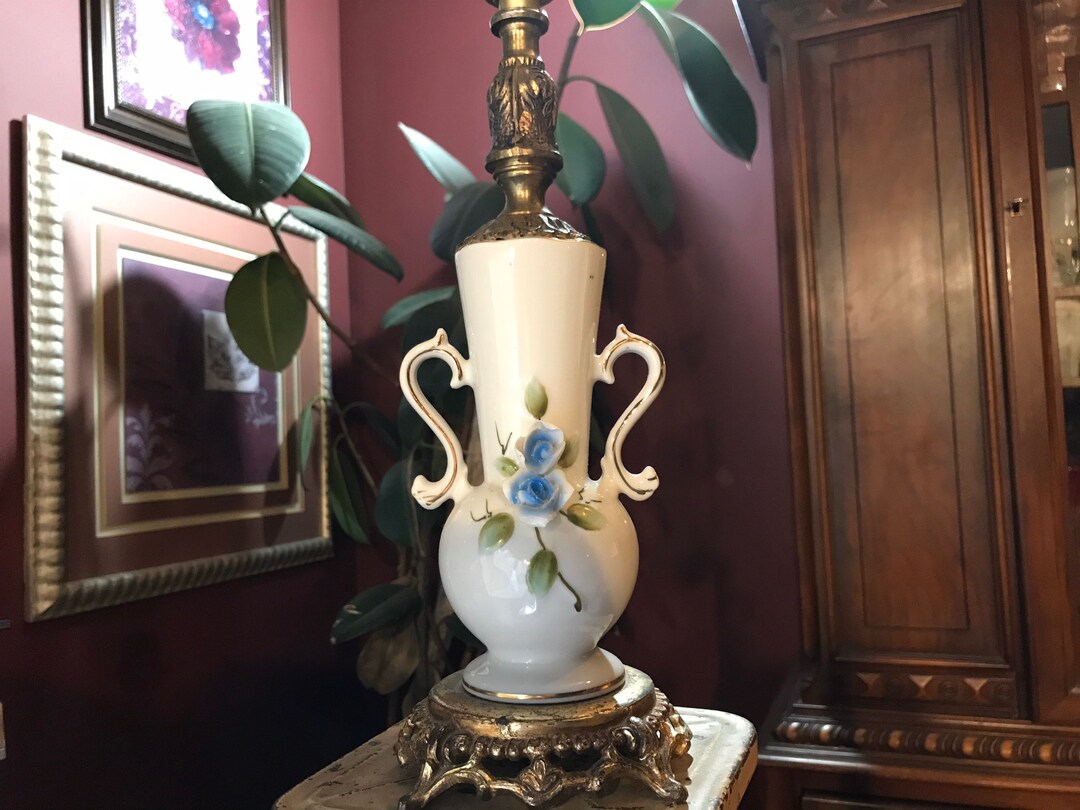 Vanity Lamp Dresser Bedside Capodimonte Boudoir Lamp Bedroom Small ...