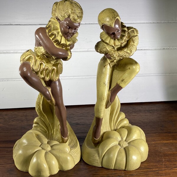 Chalkware Dancers - Etsy