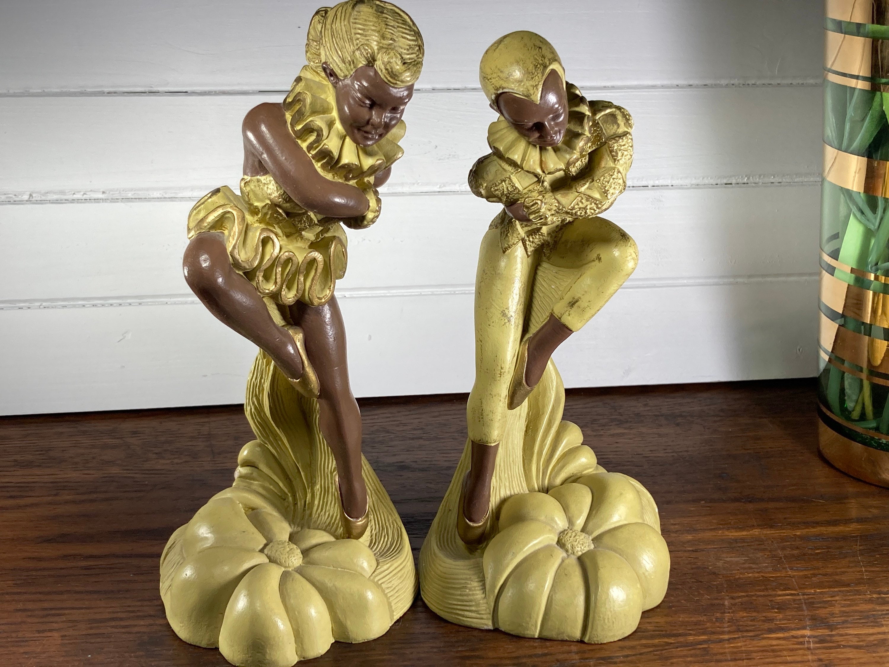 Dancers Devonware Statues Chalkware Statue Dancing Man | Etsy