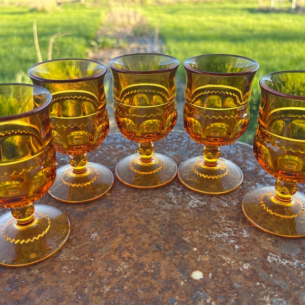 Amber Glassware - Etsy
