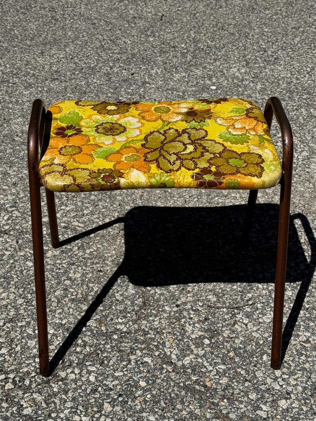 Stacking Stool, Vintage, Mid Century Modern, MCM, Retro, Chair, Vinyl ...