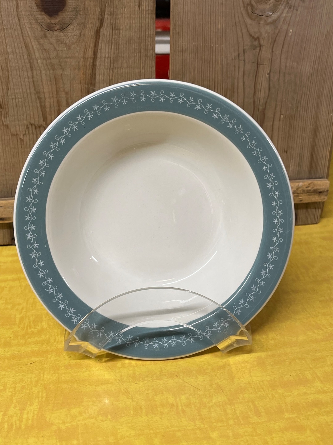 Restaurant Ware Cereal Salad Bowl Plate, J E Heath, England, Erica ...