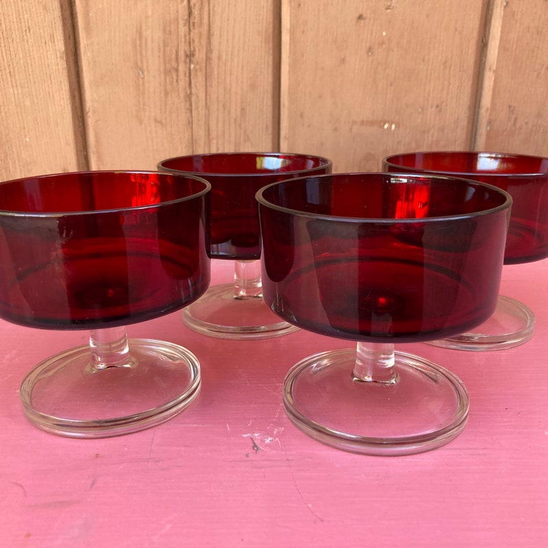 Glass Dessert Cups - Etsy