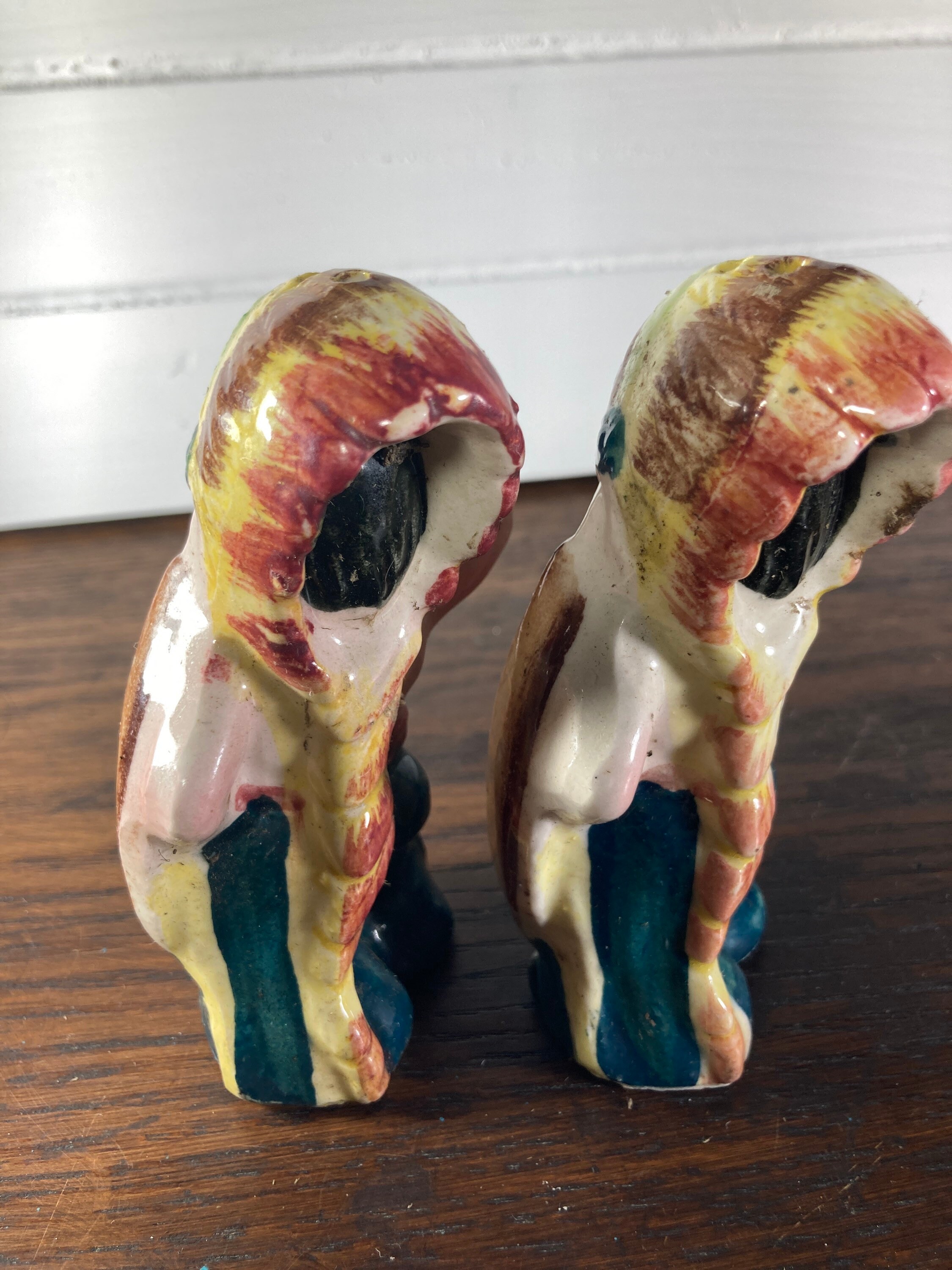 Salt& Pepper Shakers Vintage Indigenous Male Native - Etsy