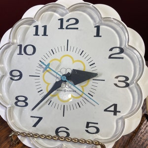 Wall Clock, Flower, Daisy, Funky, Novelty, Clock, Vintage, General ...