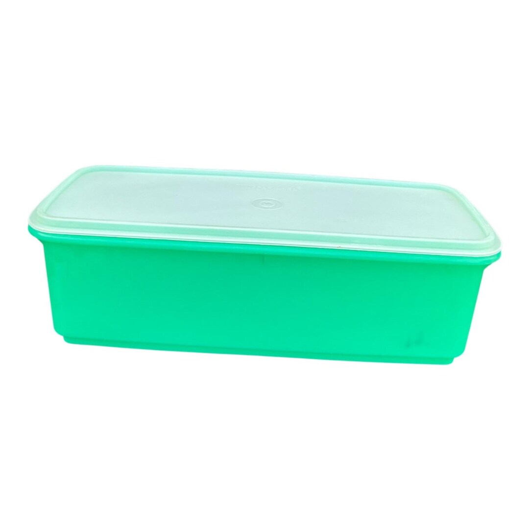 Vintage Tupperware Celery Keeper: Jade Green Food Storage Container - Etsy