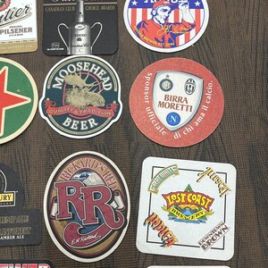 Coasters Bar Advertisement Carboard Set of 24 Pub Drink Coasters Beer ...