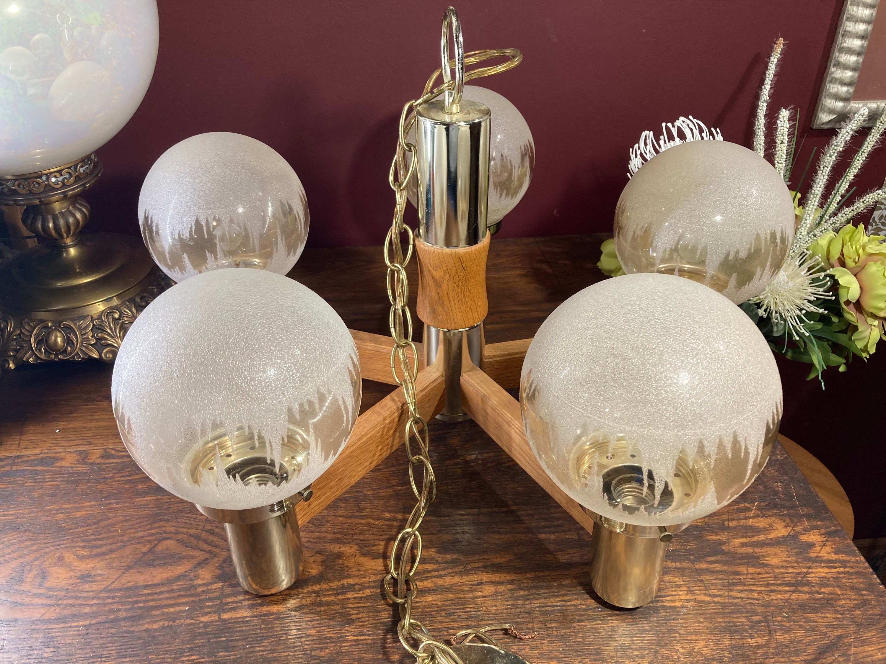 Ceiling Fixture Light Fixture Vintage MCM Mid Century | Etsy