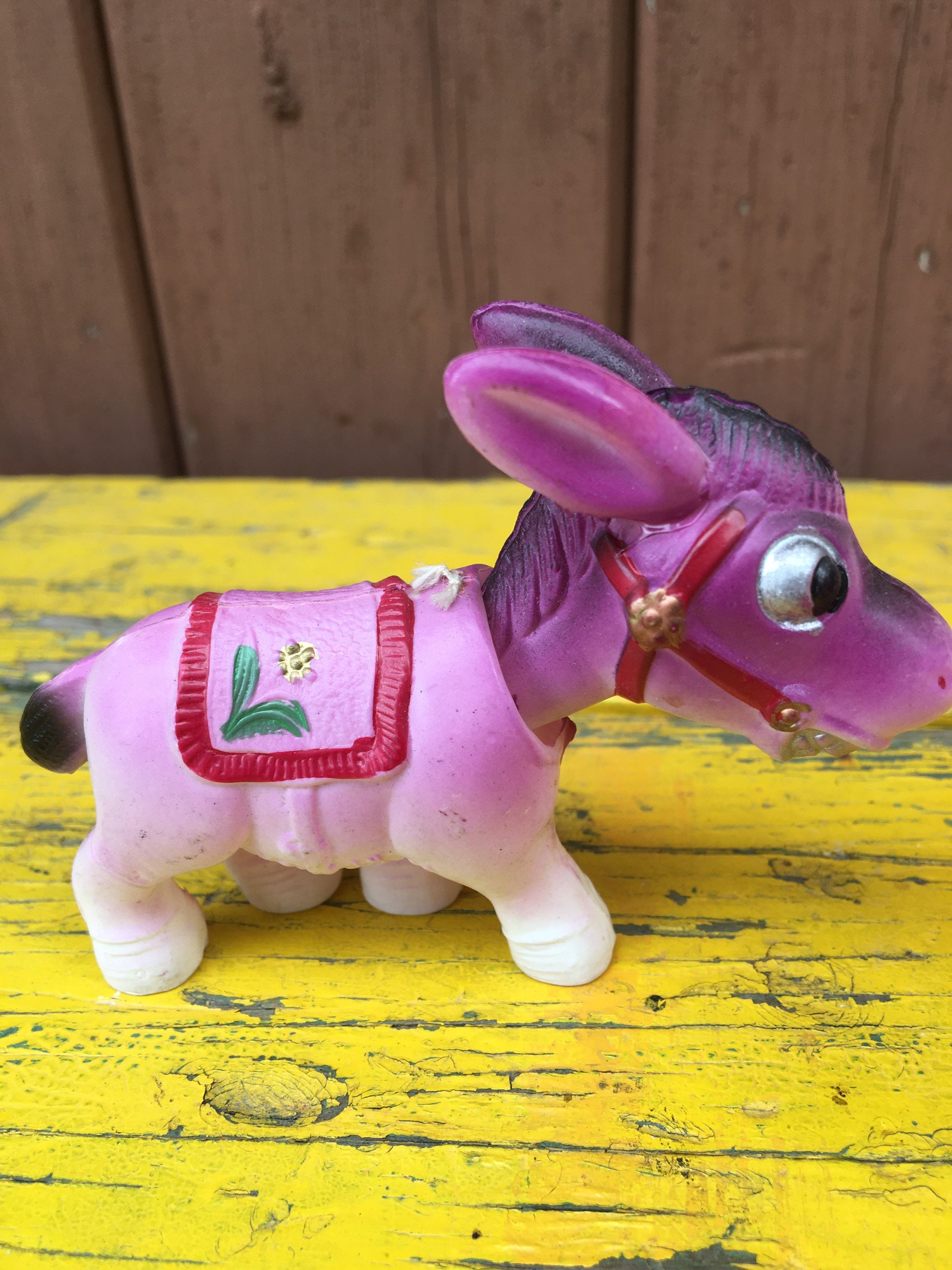 Celluloid Donkey Nodder Bobblehead Head Hanger Made in | Etsy