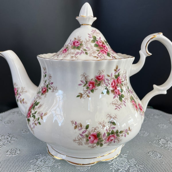 Pink Rose Teapot - Etsy