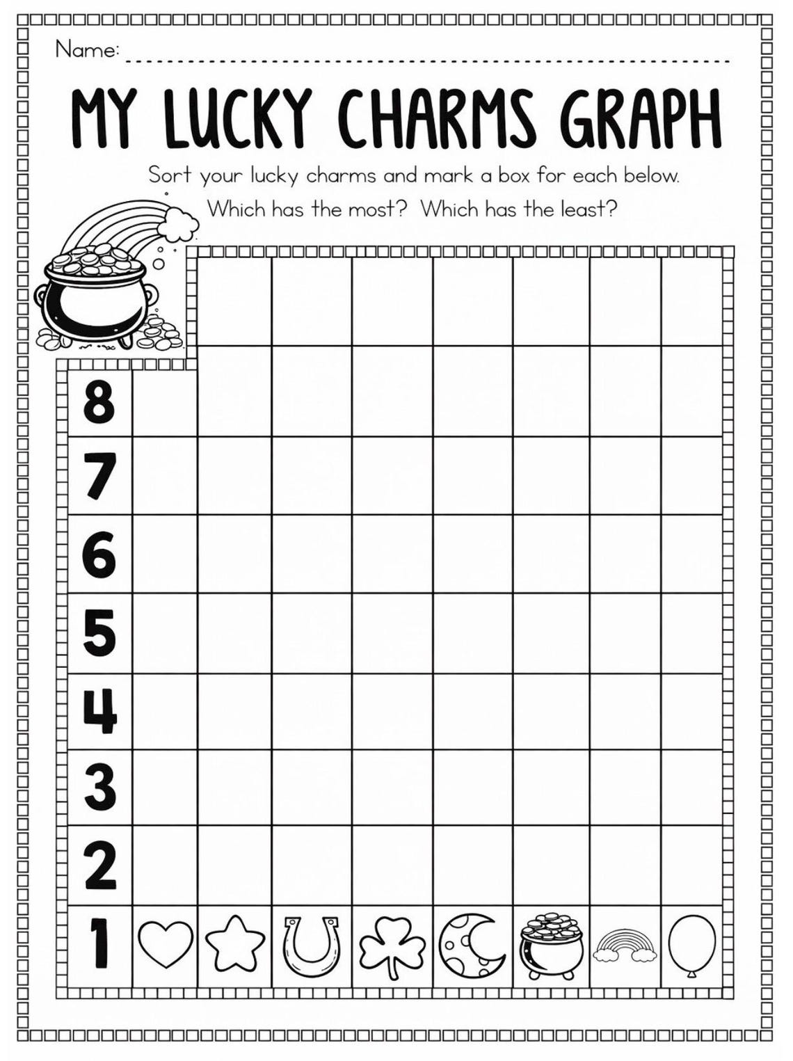 Lucky Charms Graph - Etsy