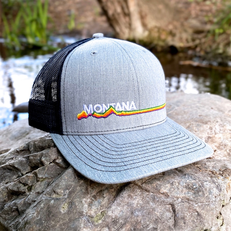 Retro Montana Trucker Hat | Etsy