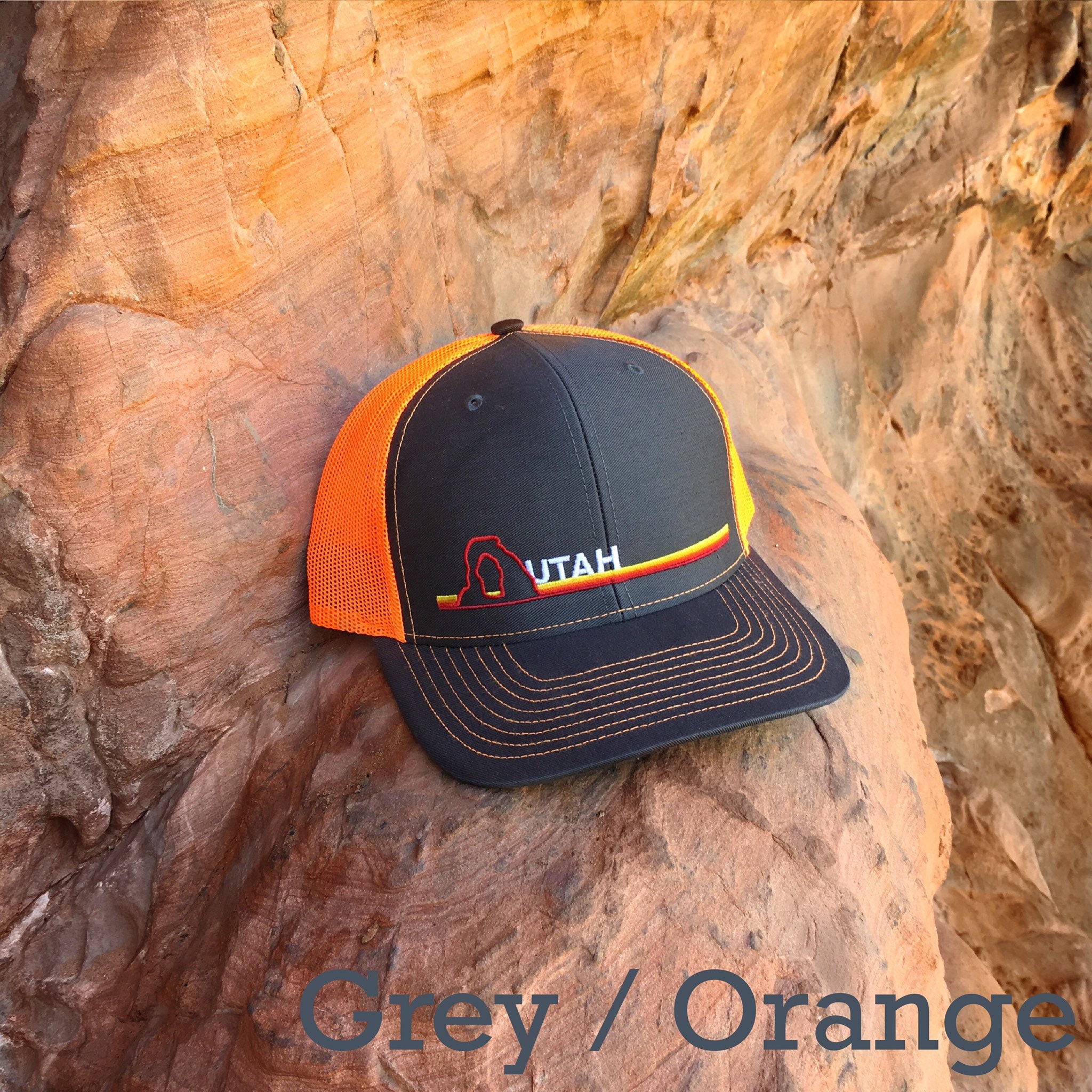 Retro Utah Desert Trucker Hat | Etsy