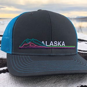 Retro Alaska Trucker Hat - Etsy