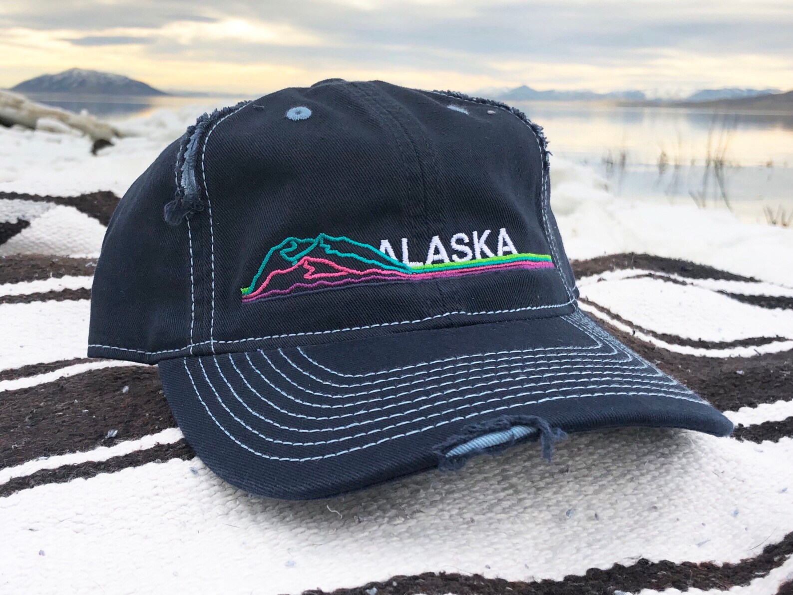 Retro Alaska Baseball Cap - Etsy