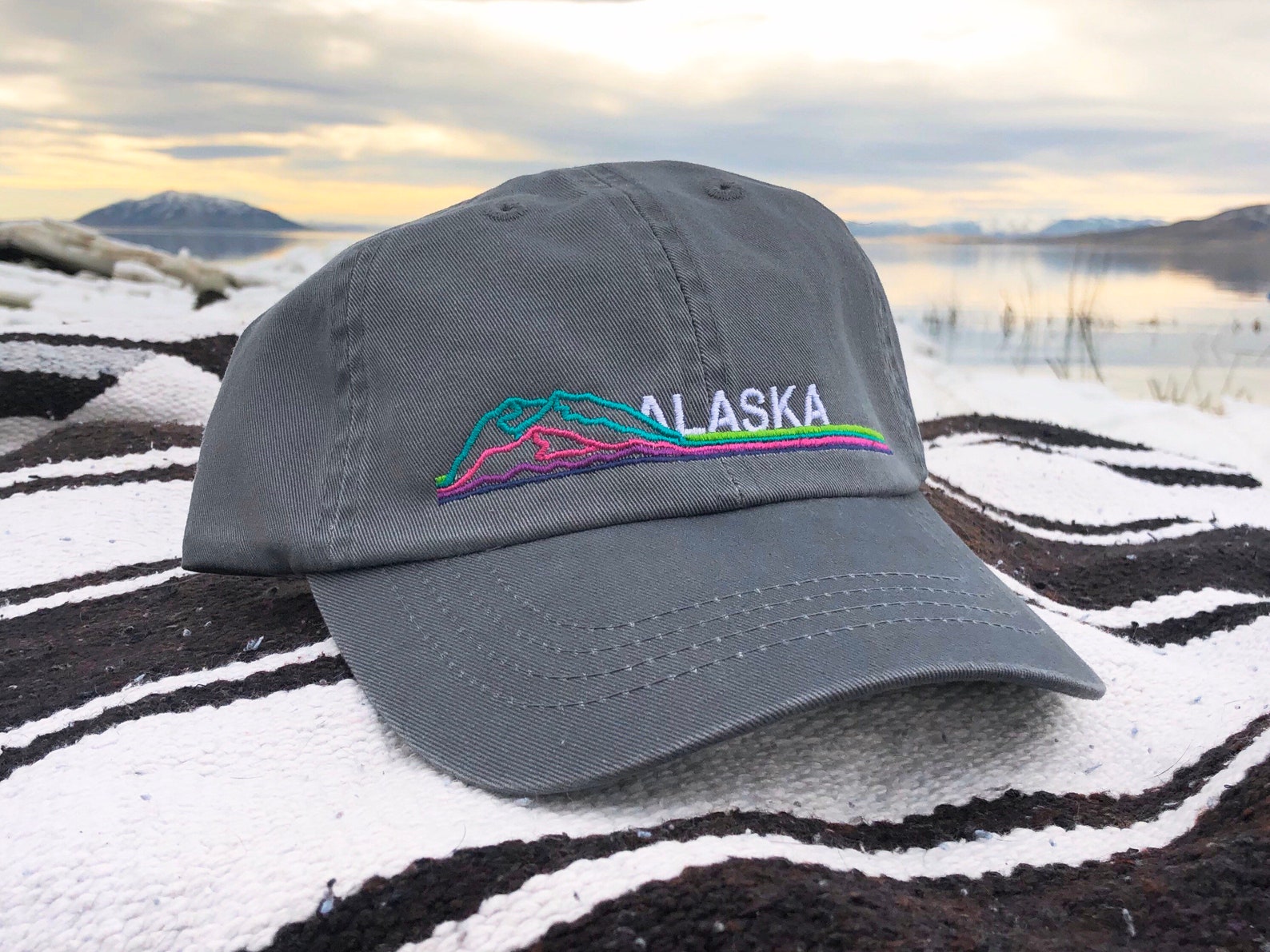 Retro Alaska Baseball Cap - Etsy
