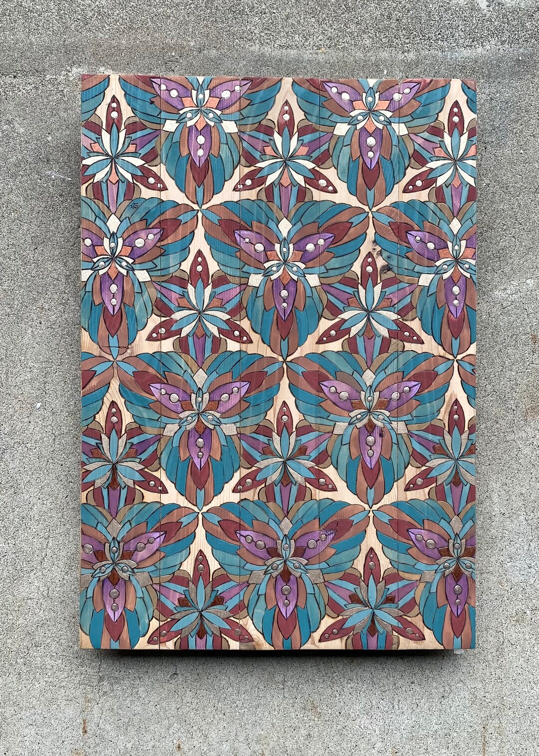 Prisma Wood Wall Art, Original Art, Prisma Wood Art, Geometric Wall Art ...