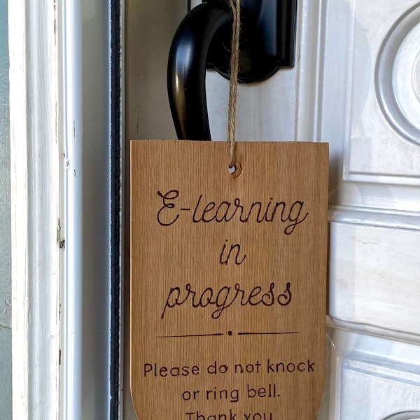 Homeschool Do Not Disturb Sign - Etsy