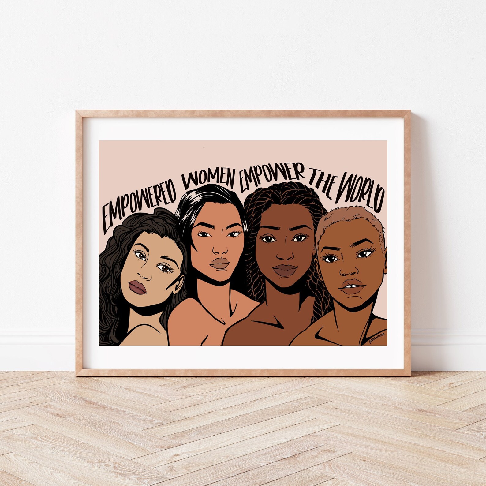 Empowered Women Empower Women Poster Girl Power Poster Wall - Etsy