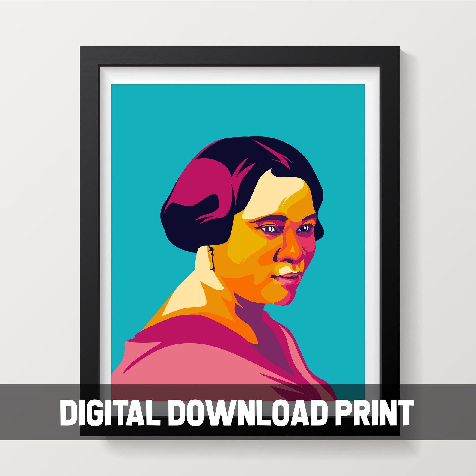 CJ Walker Poster Madame Walker Poster Wall Art Decor - Etsy