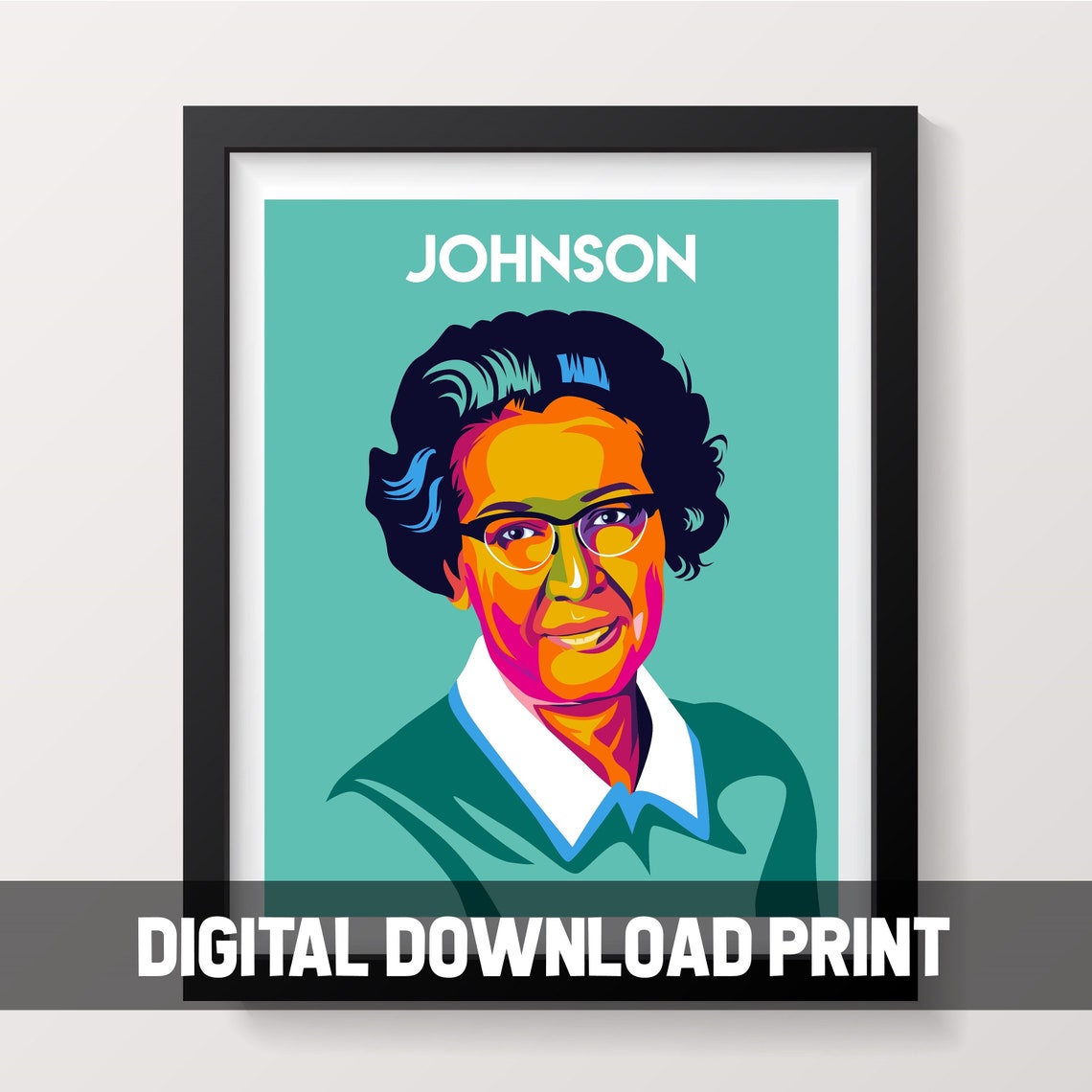 Katherine Johnson Poster Science Poster Wall Art Decor - Etsy Australia