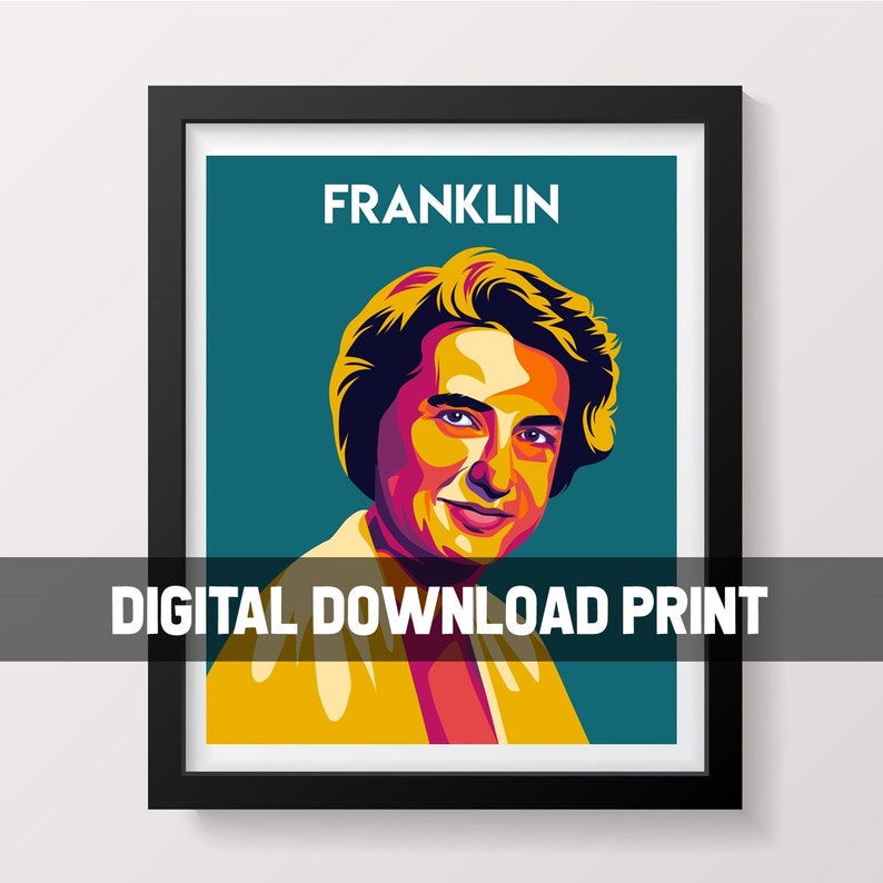 Rosalind Franklin Poster Science Poster Wall Art Decor - Etsy