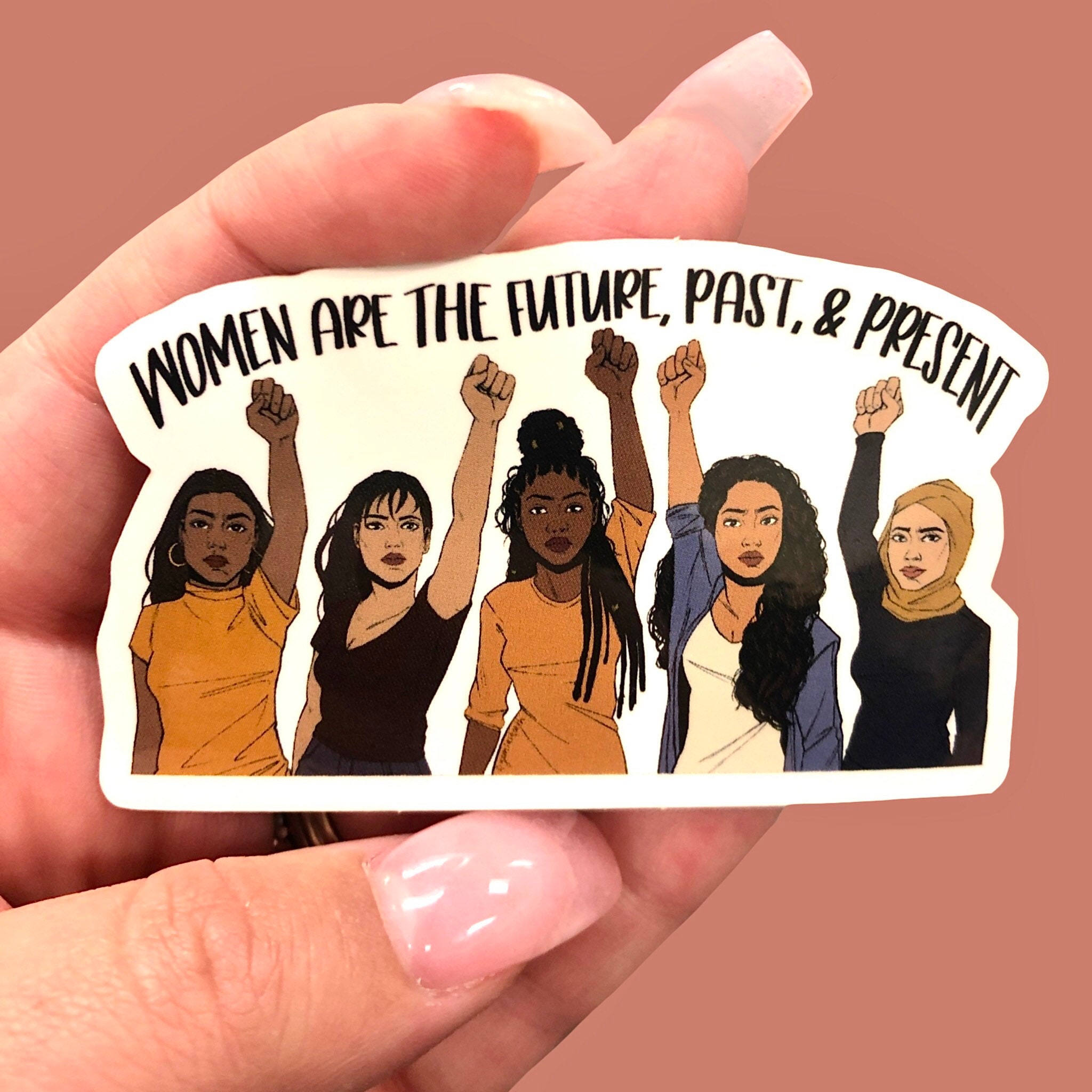 Empowered Women Sticker Girl Power Sticker Feminist Sticker | Etsy