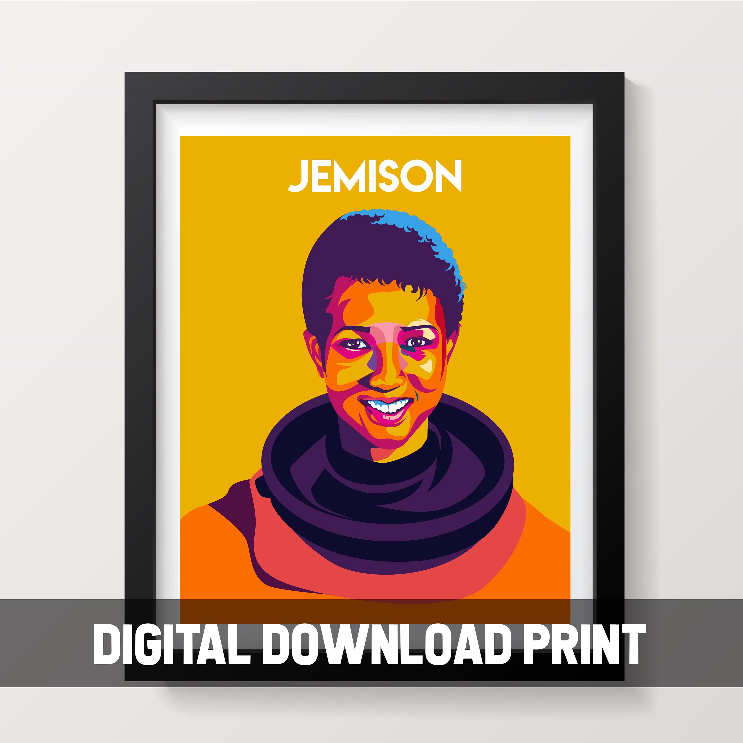 Mae C. Jemison Poster Science Poster Wall Art Decor | Etsy