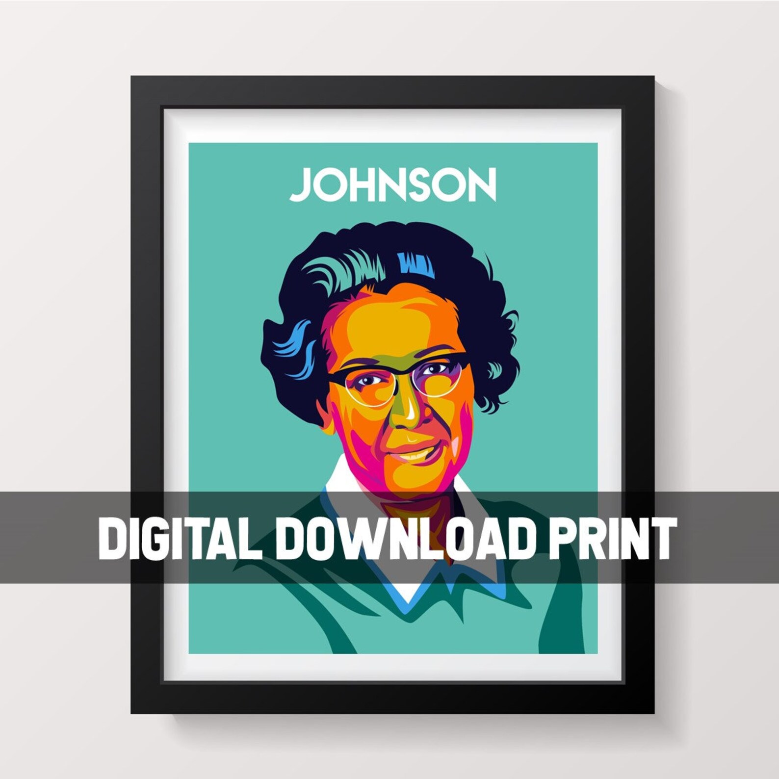 Katherine Johnson Poster Science Poster Wall Art Decor - Etsy