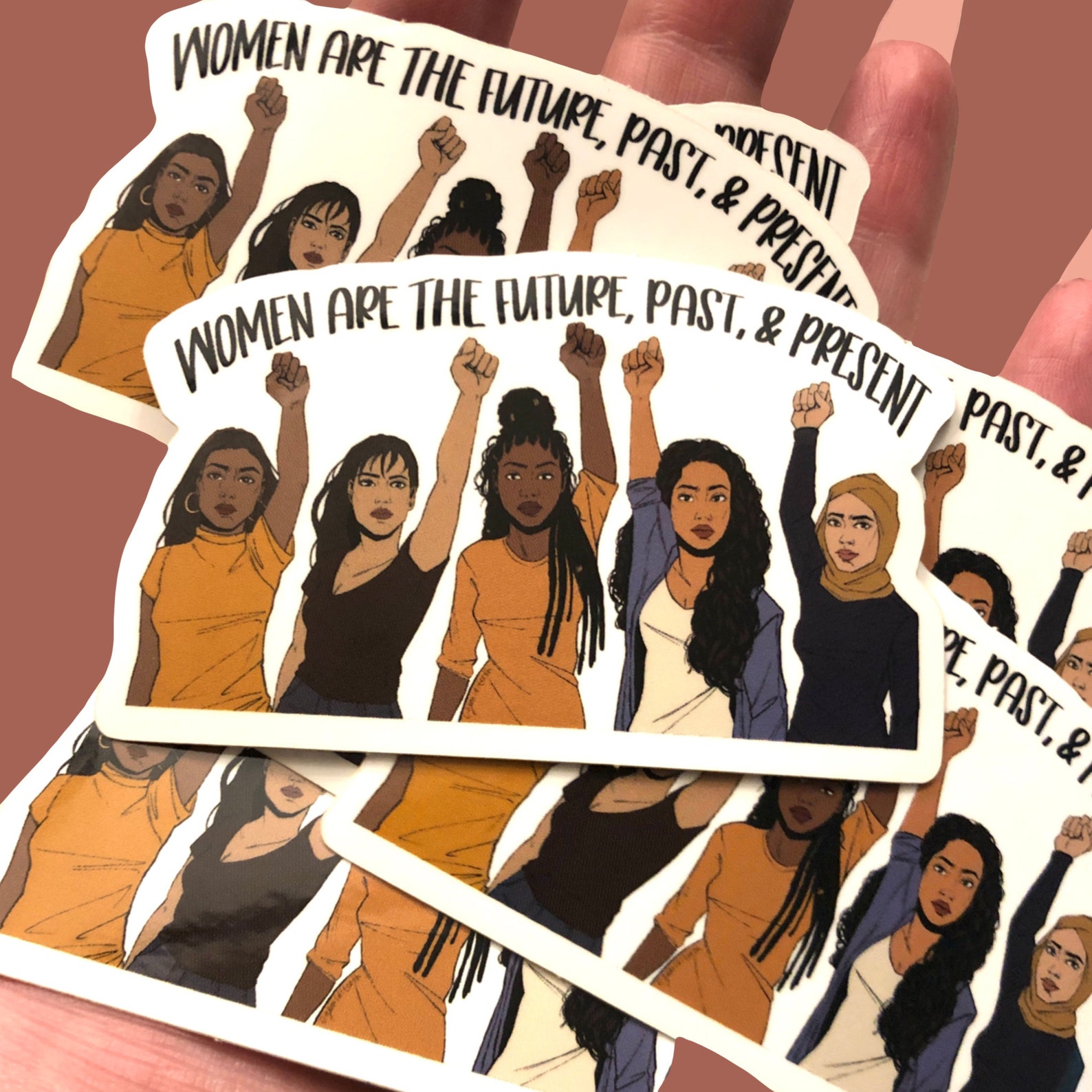 Empowered Women Sticker Girl Power Sticker Feminist Sticker - Etsy