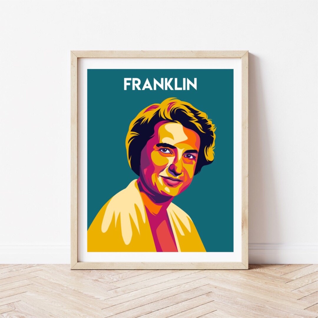 Rosalind Franklin Poster, Famous Women Poster, Wall Art Decor, Feminist ...