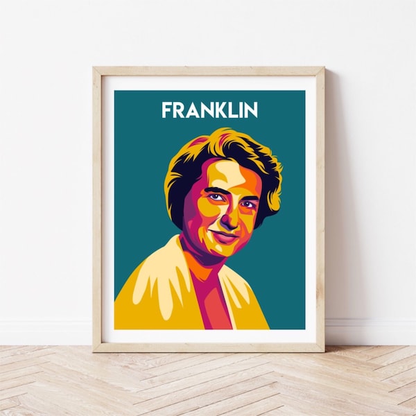 Rosalind Franklin Poster - Etsy